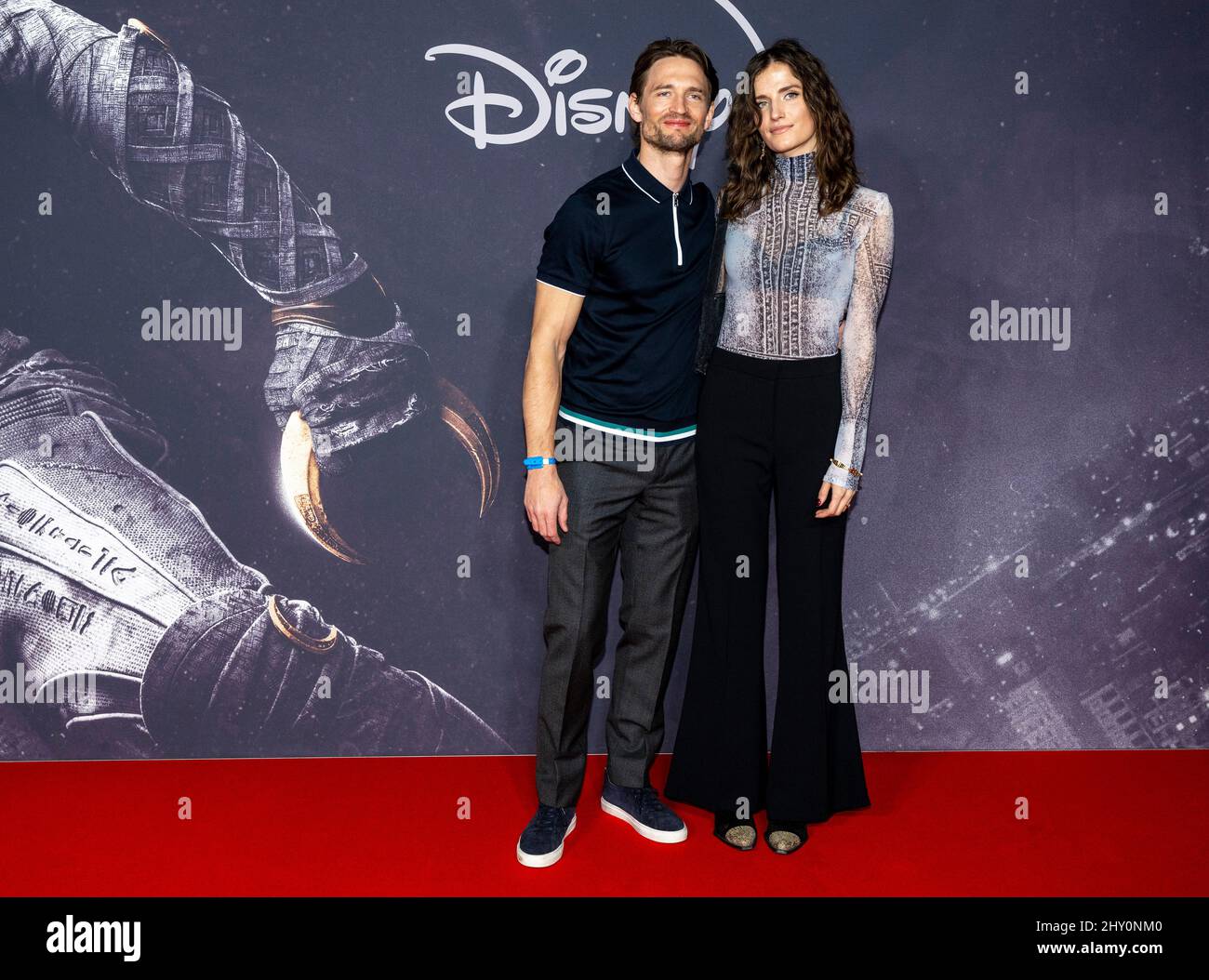 Berlin, Germany. 14th Mar, 2022. Actor August Wittgenstein with company ...
