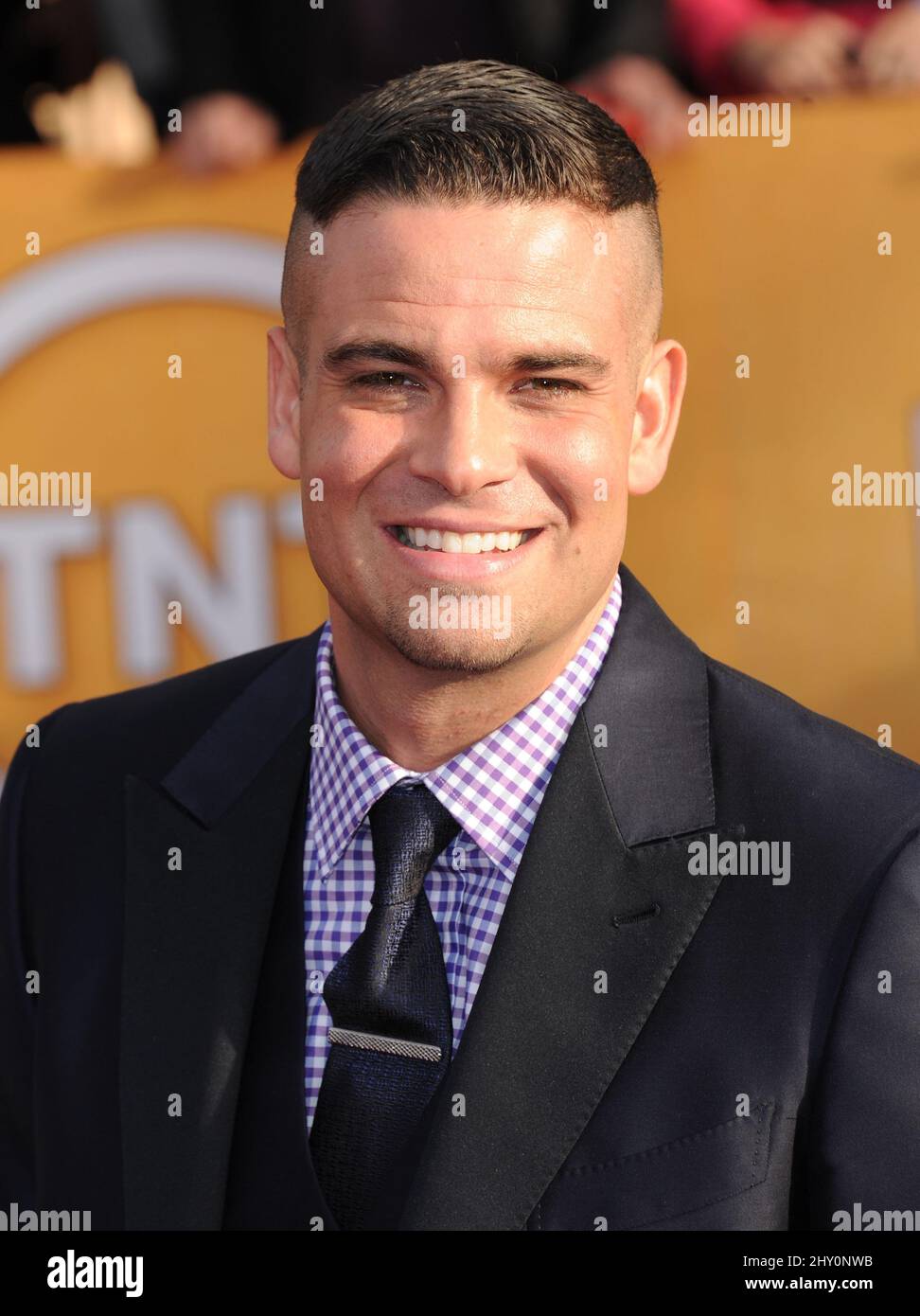 Mark Salling attending the 19th Annual Screen Actors Guild (SAG) Awards ...