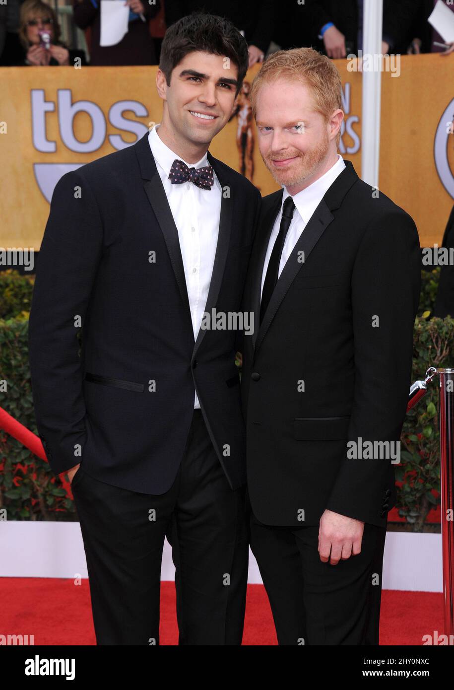 Jesse Tyler Ferguson & Justin Mikita attending the 19th Annual Screen ...