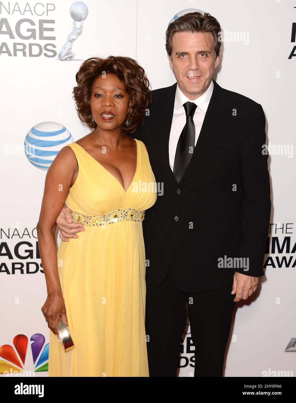 Alfre Woodard and Roderick Spencer attending the 44th NAACP Image ...