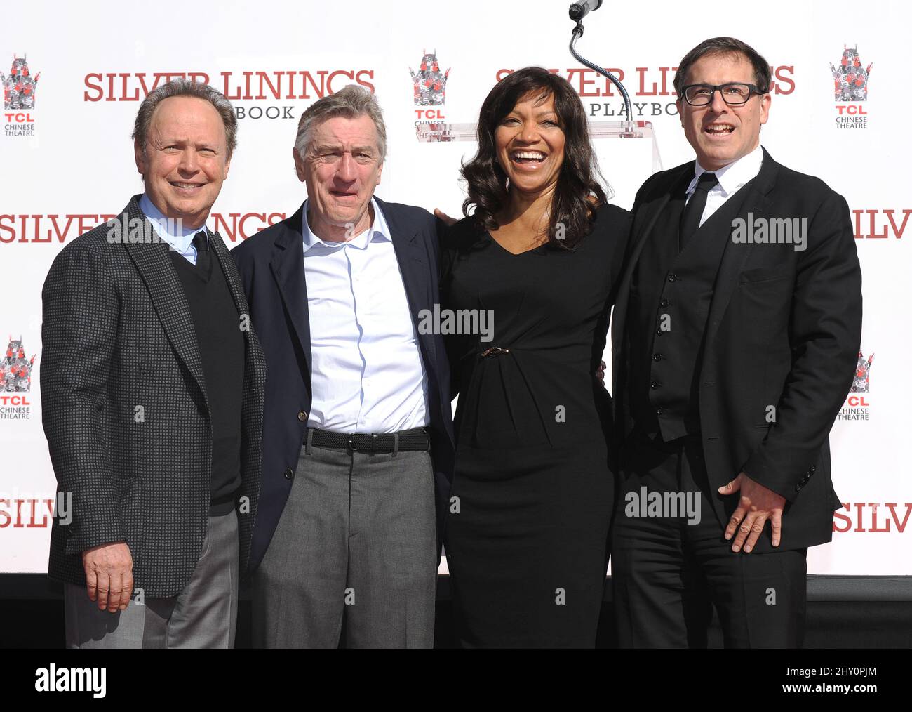 Billy Crystal, Robert De Niro, Grace Hightower and David O. Russell ...