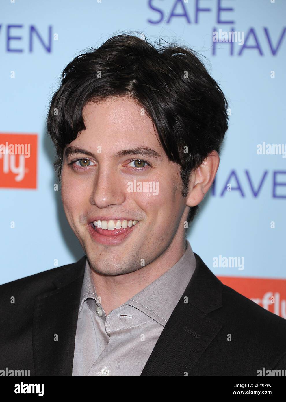 Jackson Rathbone attending the premiere of "Safe Have" in Los Angeles ...
