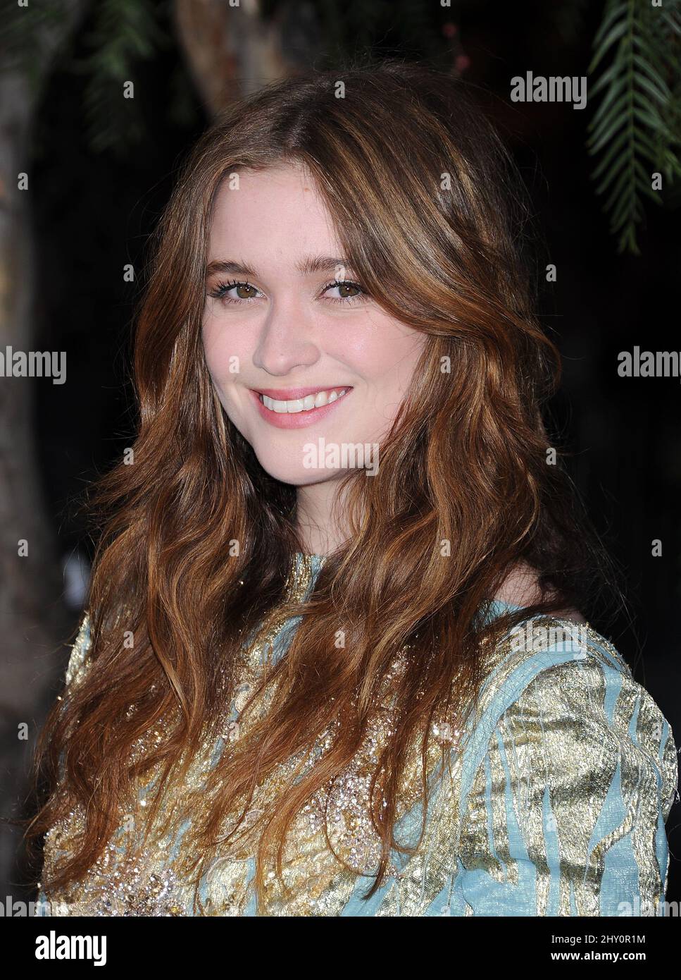 Alice Englert attending the premiere of Beautiful Creatures" in ...