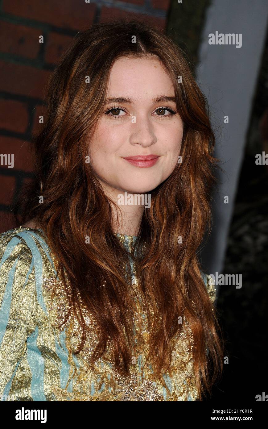 Alice Englert attending the premiere of Beautiful Creatures" in ...