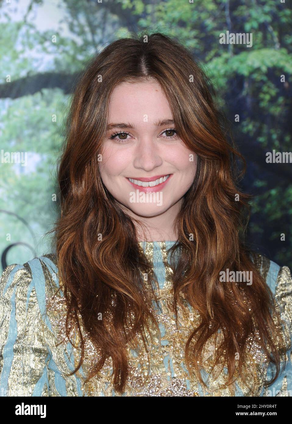 Alice Englert attending the premiere of Beautiful Creatures" in ...