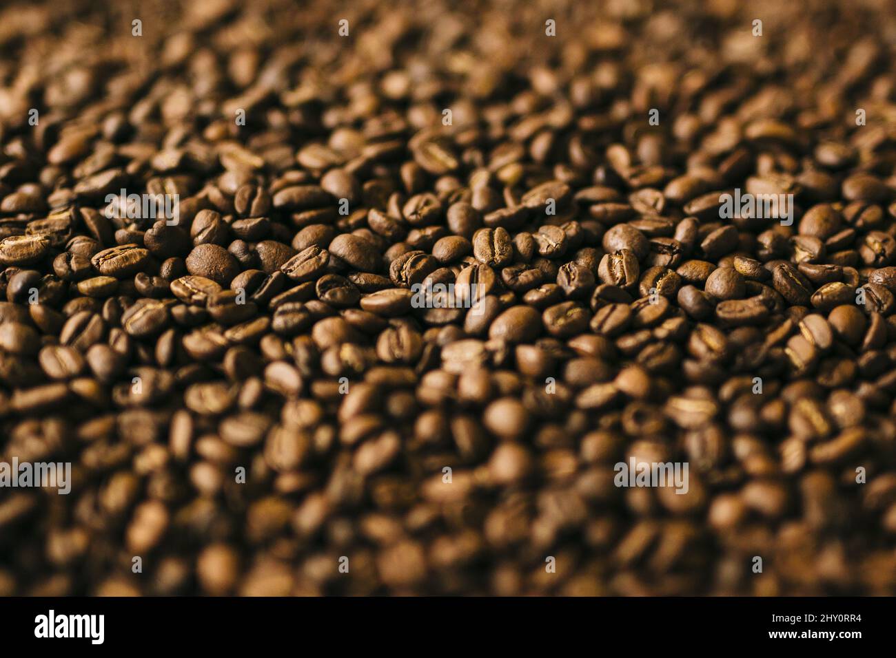 Close up shot for a coffee beans Stock Photo - Alamy