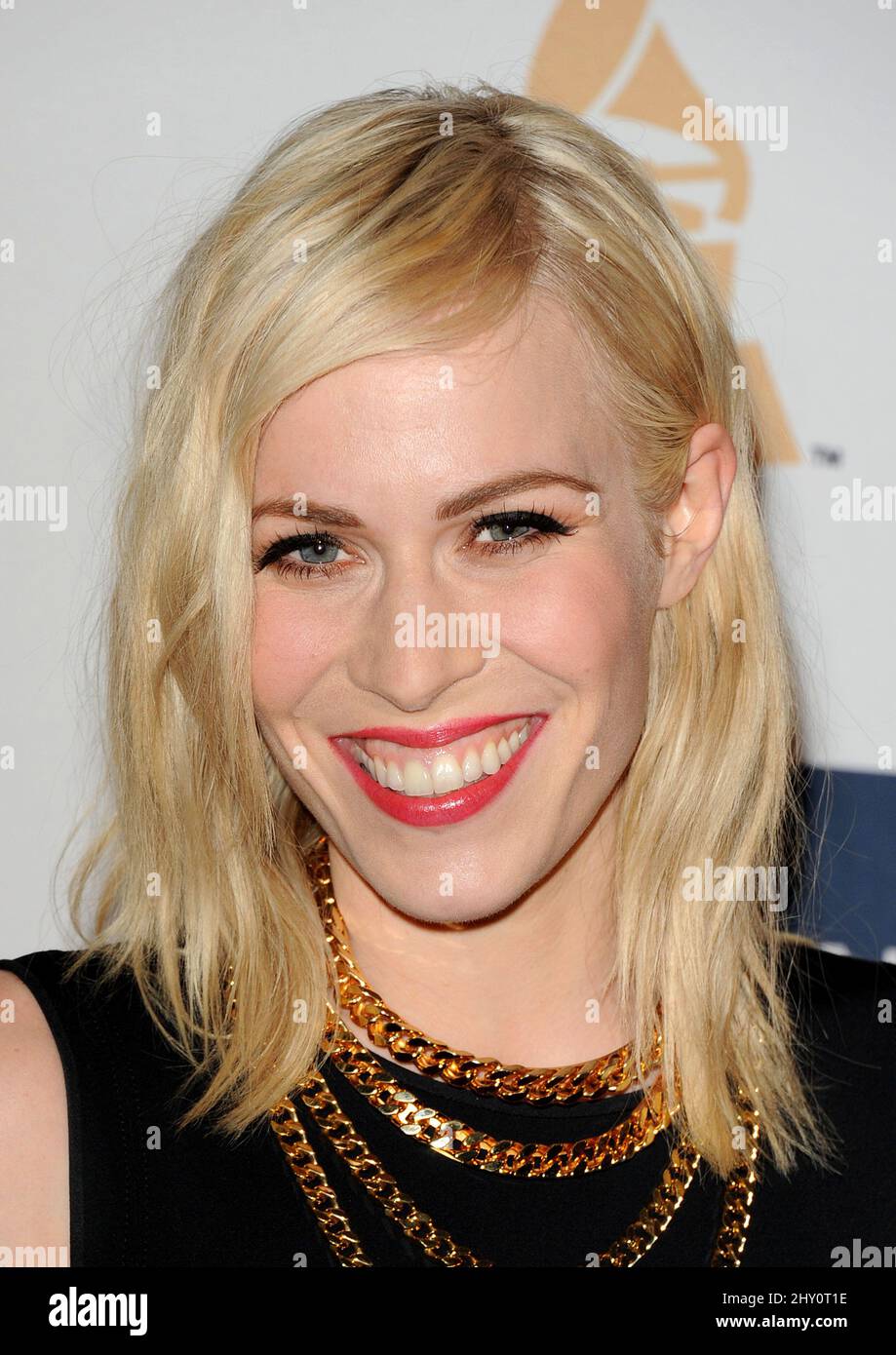 Natasha Bedingfield attending the 2013 Clive Davis Pre-Grammy Gala held ...