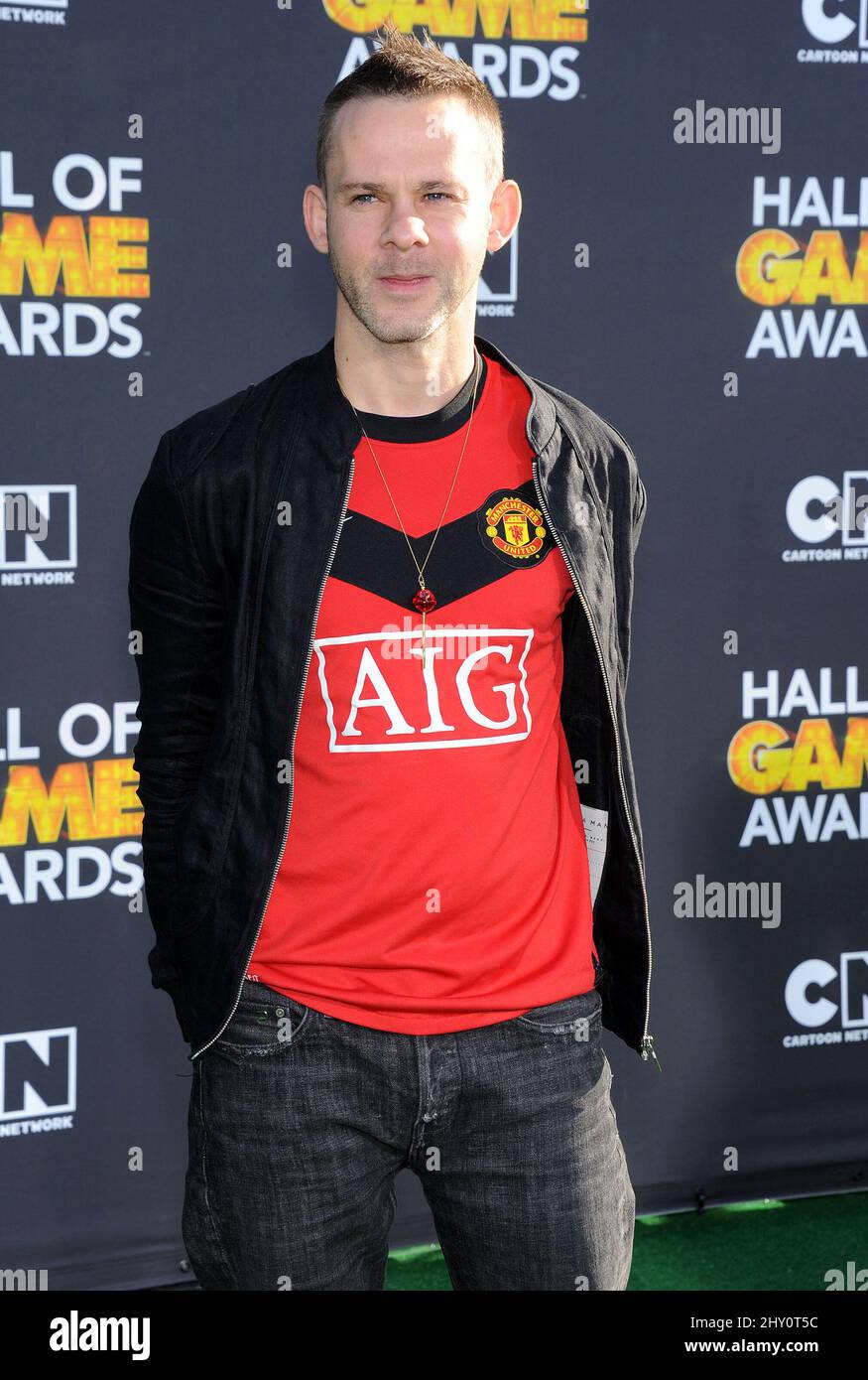 Dominic Monaghan attending the 3rd Annual Hall of Game Awards at Barker ...