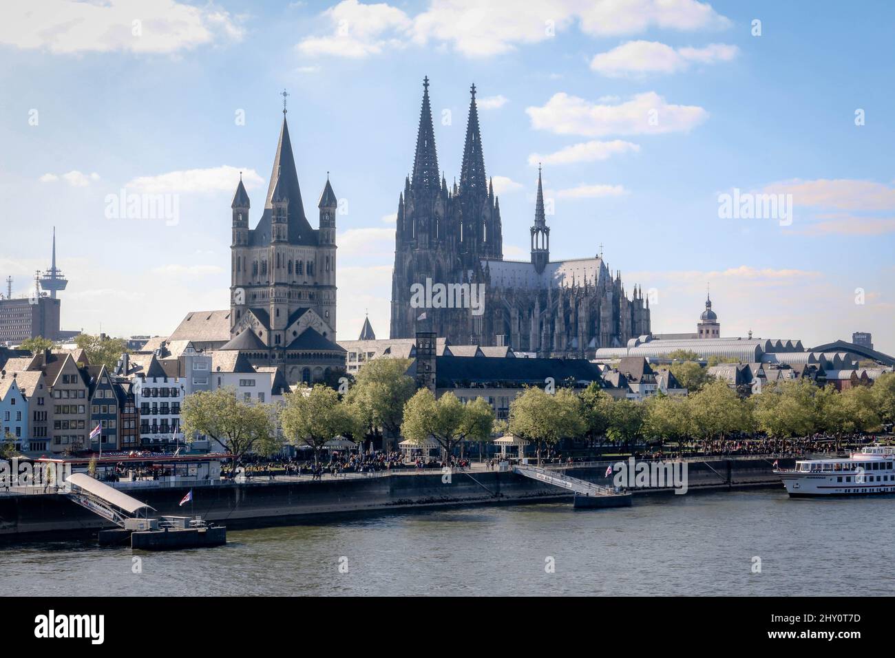 Views of the Old Town in the city of Cologne, Germany Stock Photo - Alamy