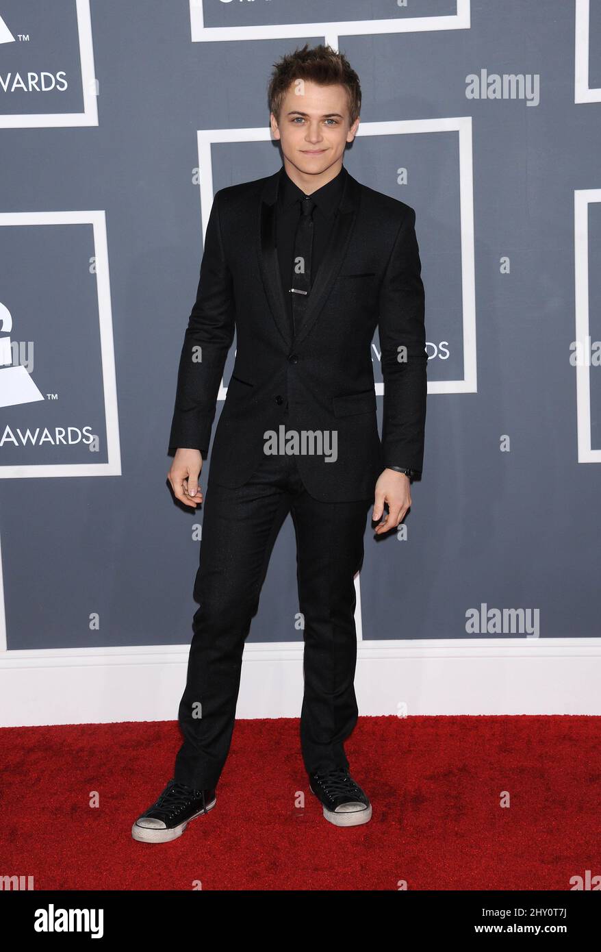 Hunter Hayes arriving for The 55th Annual Grammy Awards held at Staples ...