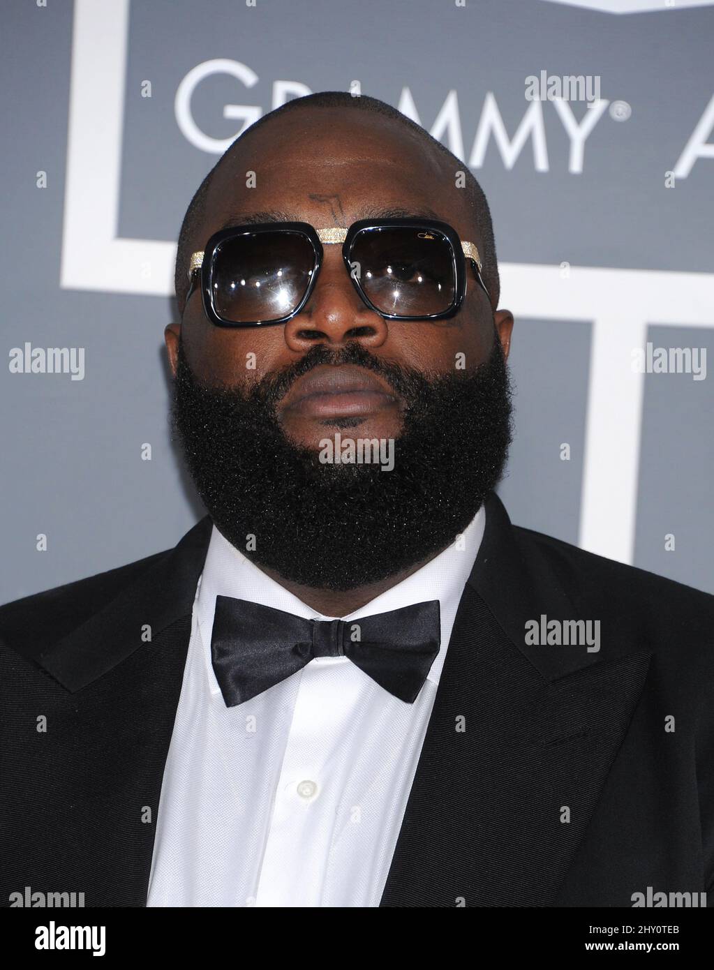 Rick Ross arriving for The 55th Annual Grammy Awards held at Staples ...