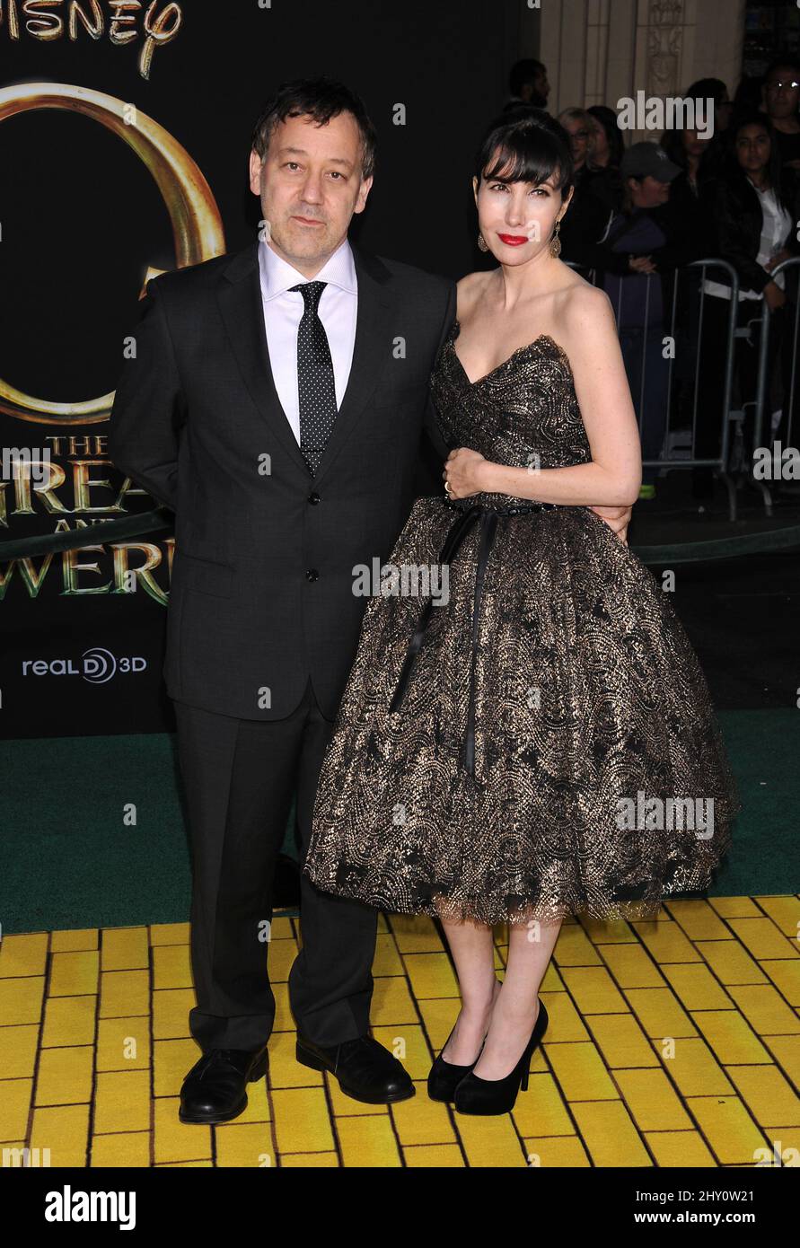 Sam Raimi and Gillian Raimi attending "Oz The Great and Powerful" World ...