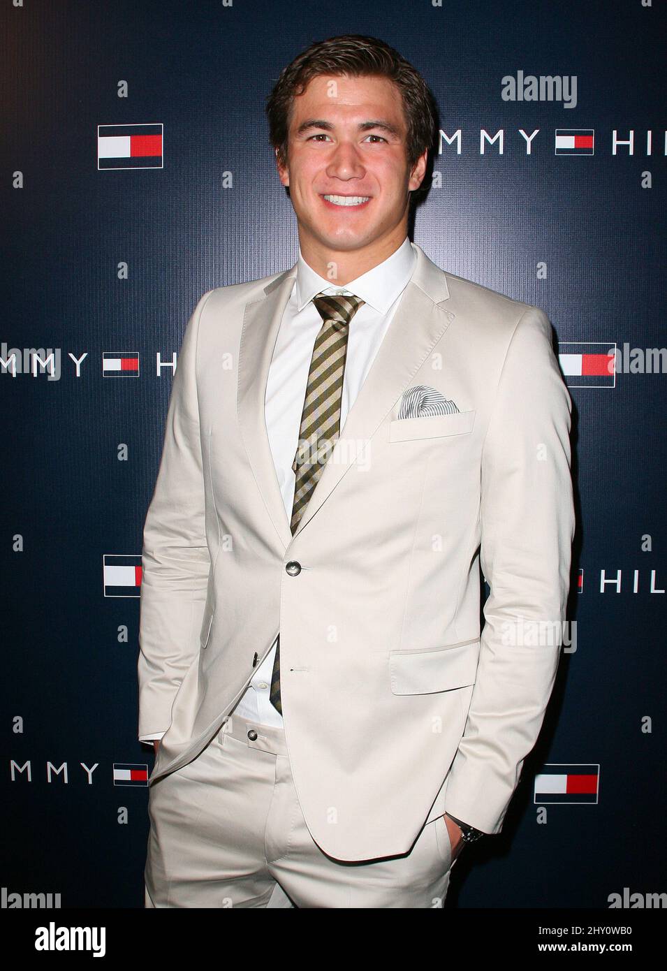 Nathan Adrian attending the Tommy Hilfiger West Coast Flagship store ...