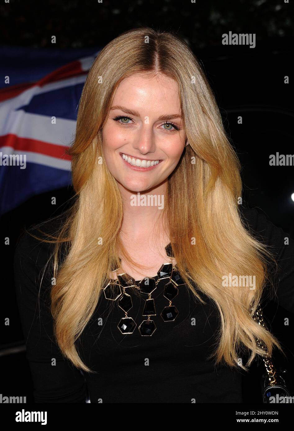 Lydia Hearst attending the Topshop Topman LA opening party in Los ...