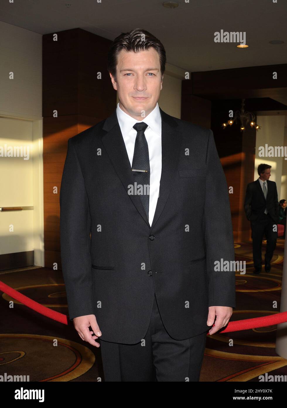 Nathan Fillion attending the 2013 Writers Guild Awards held at the JW ...
