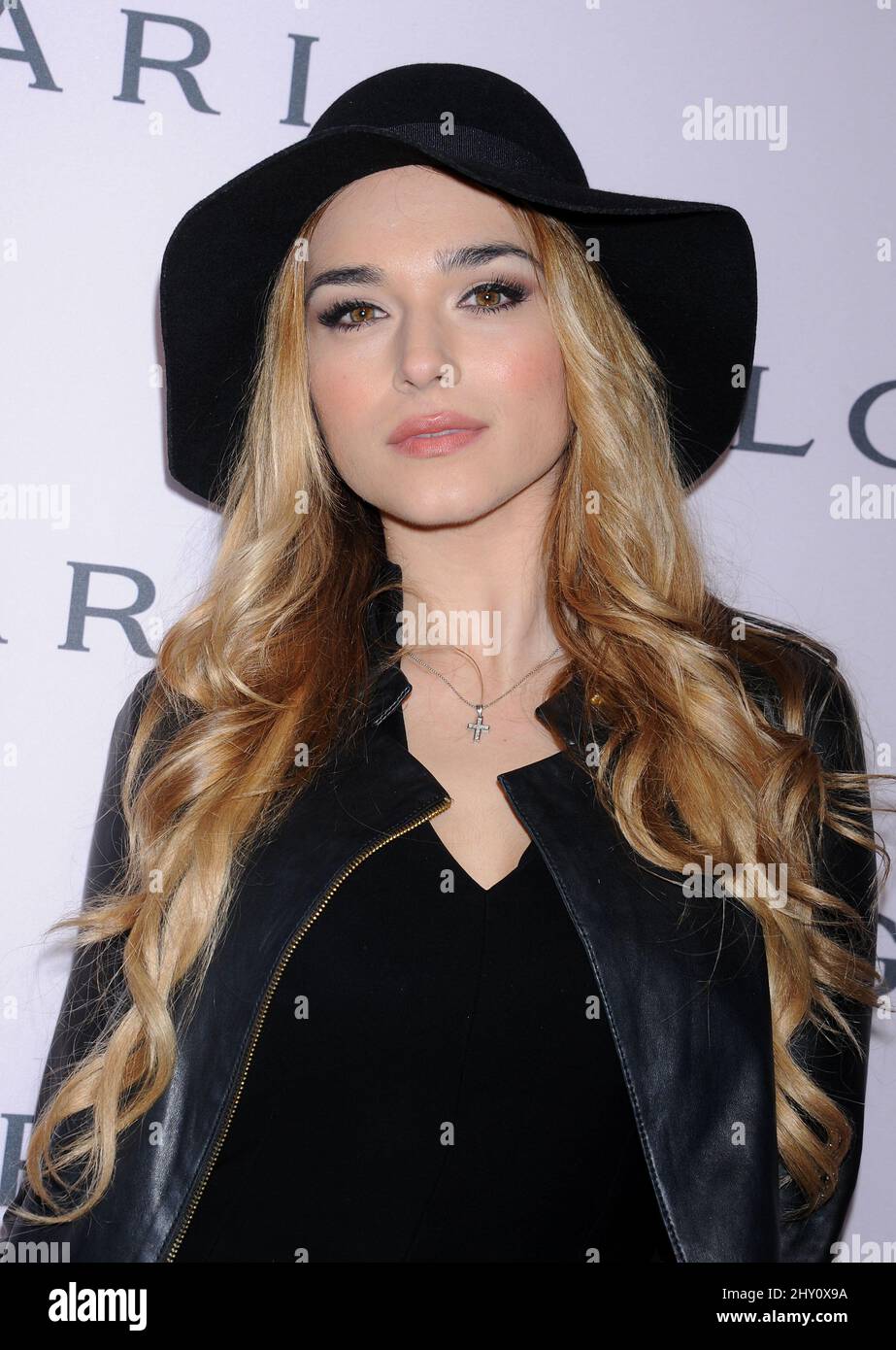 Emanuela Postacchini attending a photocall for a exhibition of ...