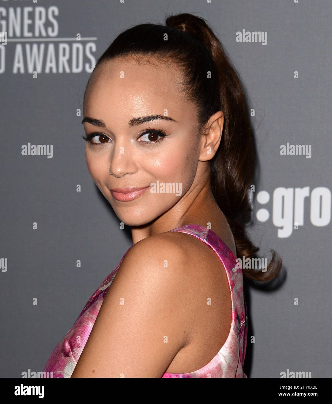 Ashley Madekwe attending the 15th Annual Costume Designers Guild Awards ...
