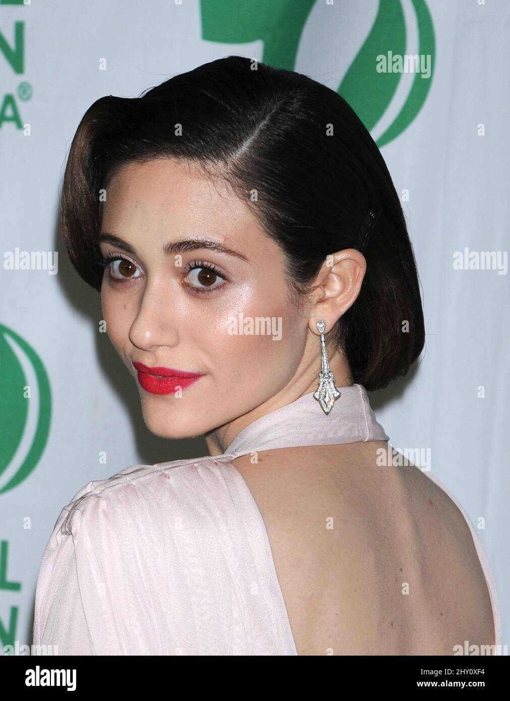 Emmy Rossum attending the 10th Annual Global Green Pre Oscar Party in ...