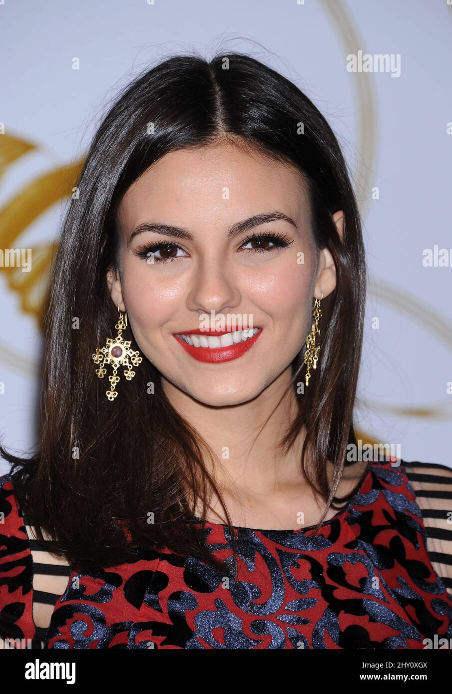 Victoria Justice attends an event with LoveGold, who celebrates vintage ...