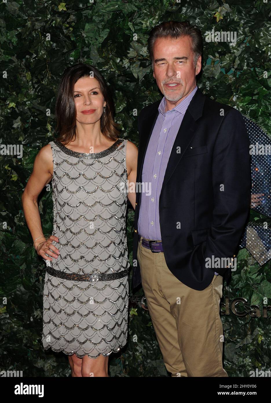 Finola Hughes and Ian Buchanan attending the QVC Red Carpet Style Event ...