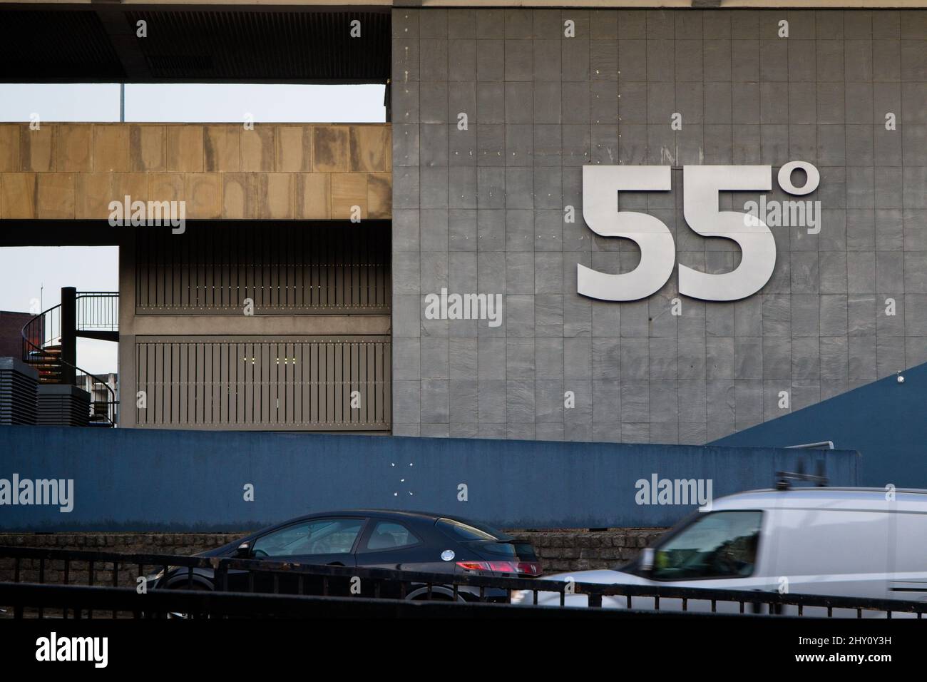 The 55 Degrees apartment block at the Swan House roundabout in ...