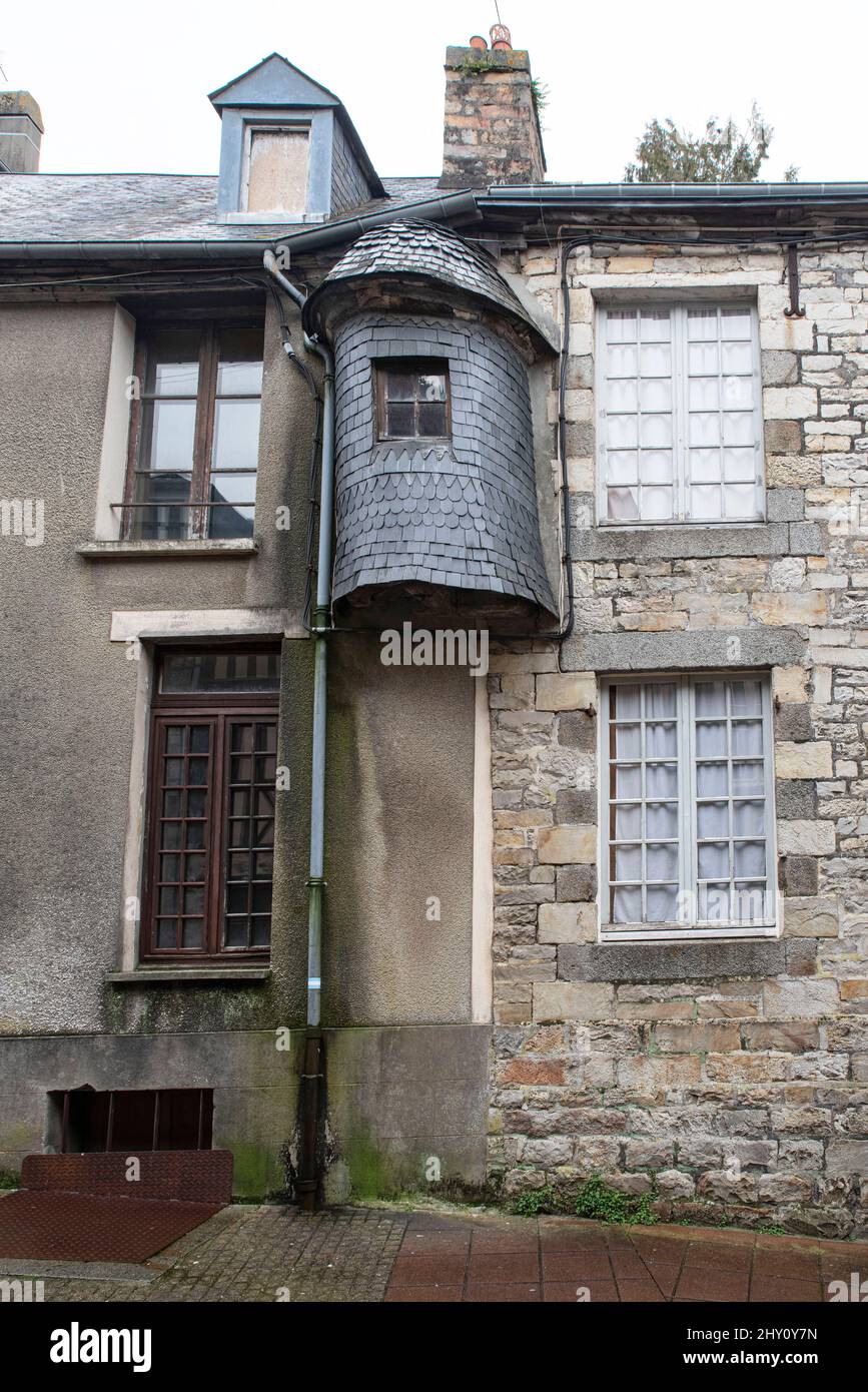 Domfront old normandy town france hi-res stock photography and images ...