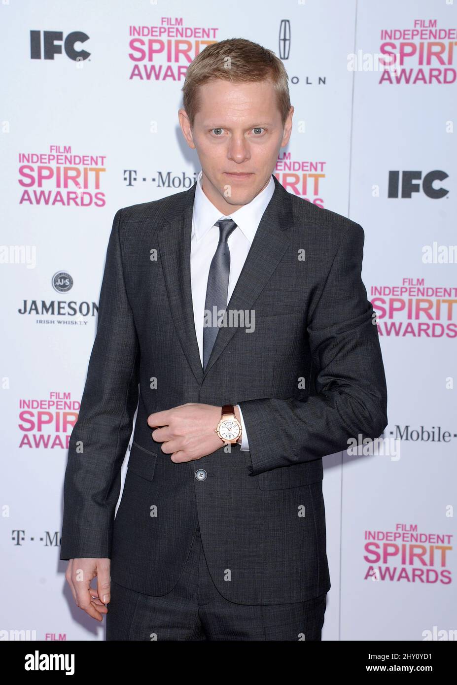 Thure Lindhardt attending the 2013 Independent Spirit Awards at Santa ...