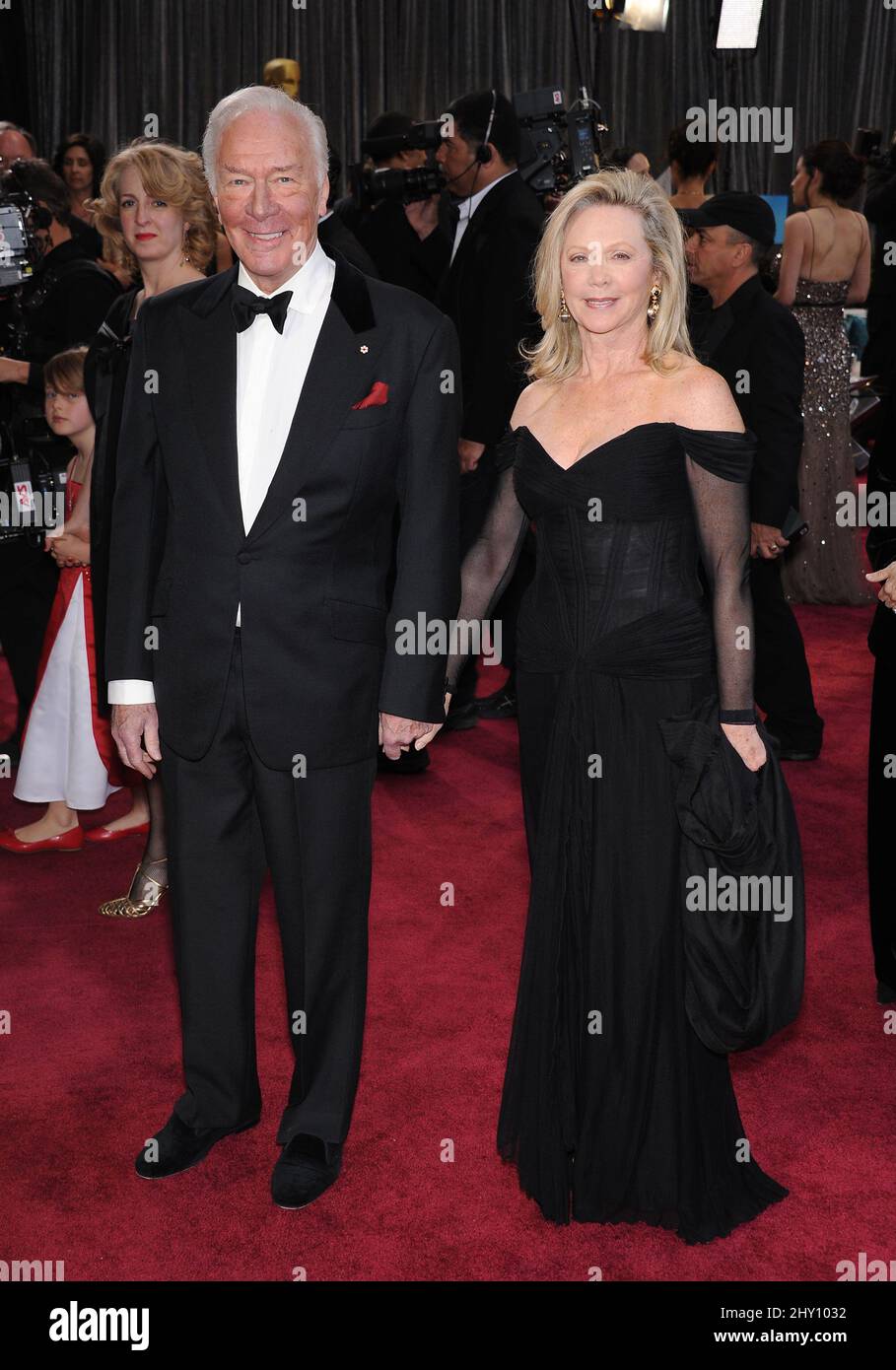 Christopher Plummer and Elaine Taylor arriving at the 85th Annual ...