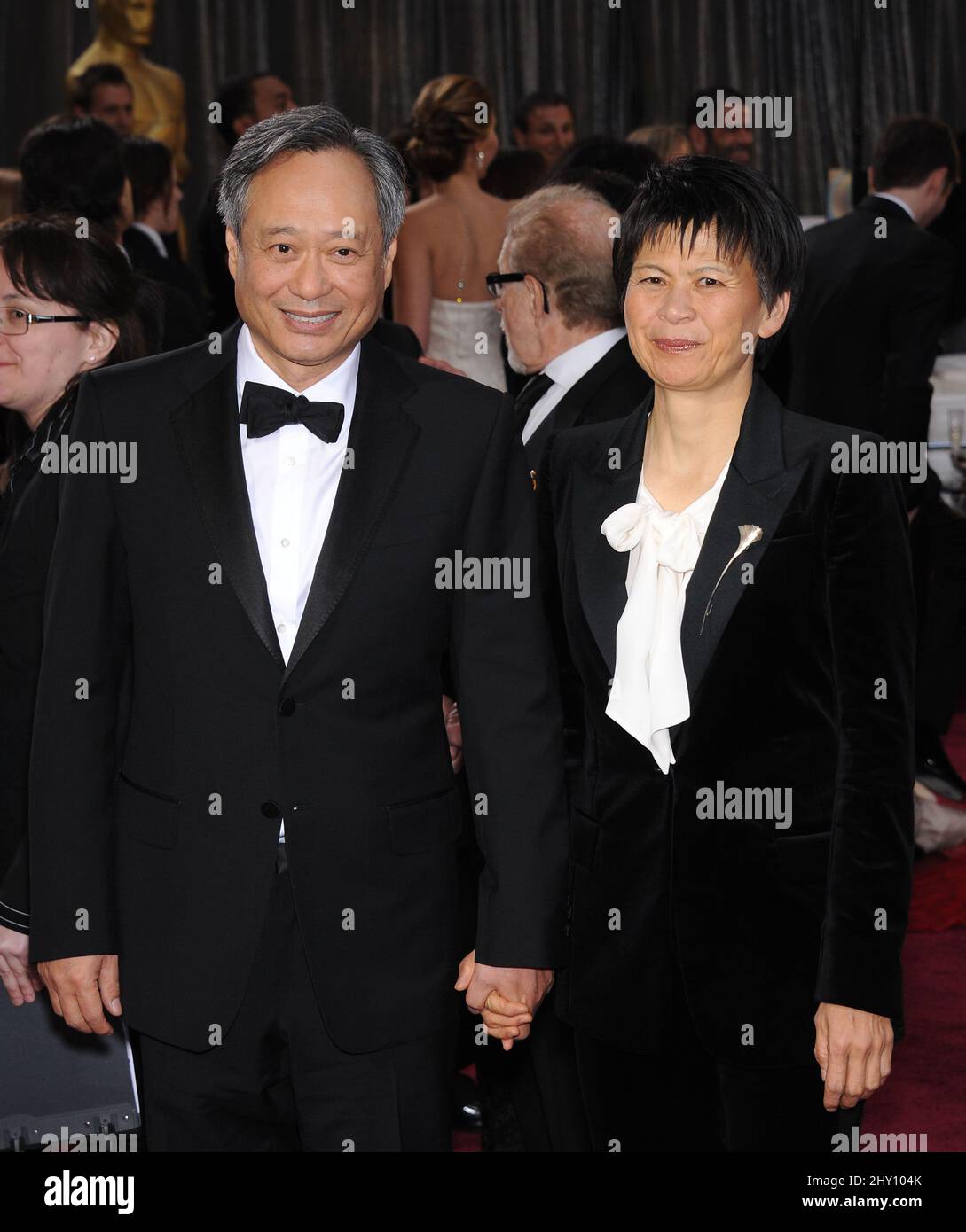 Ang Lee and Jane Lin attending the 85th Annual Academy Awards held at ...