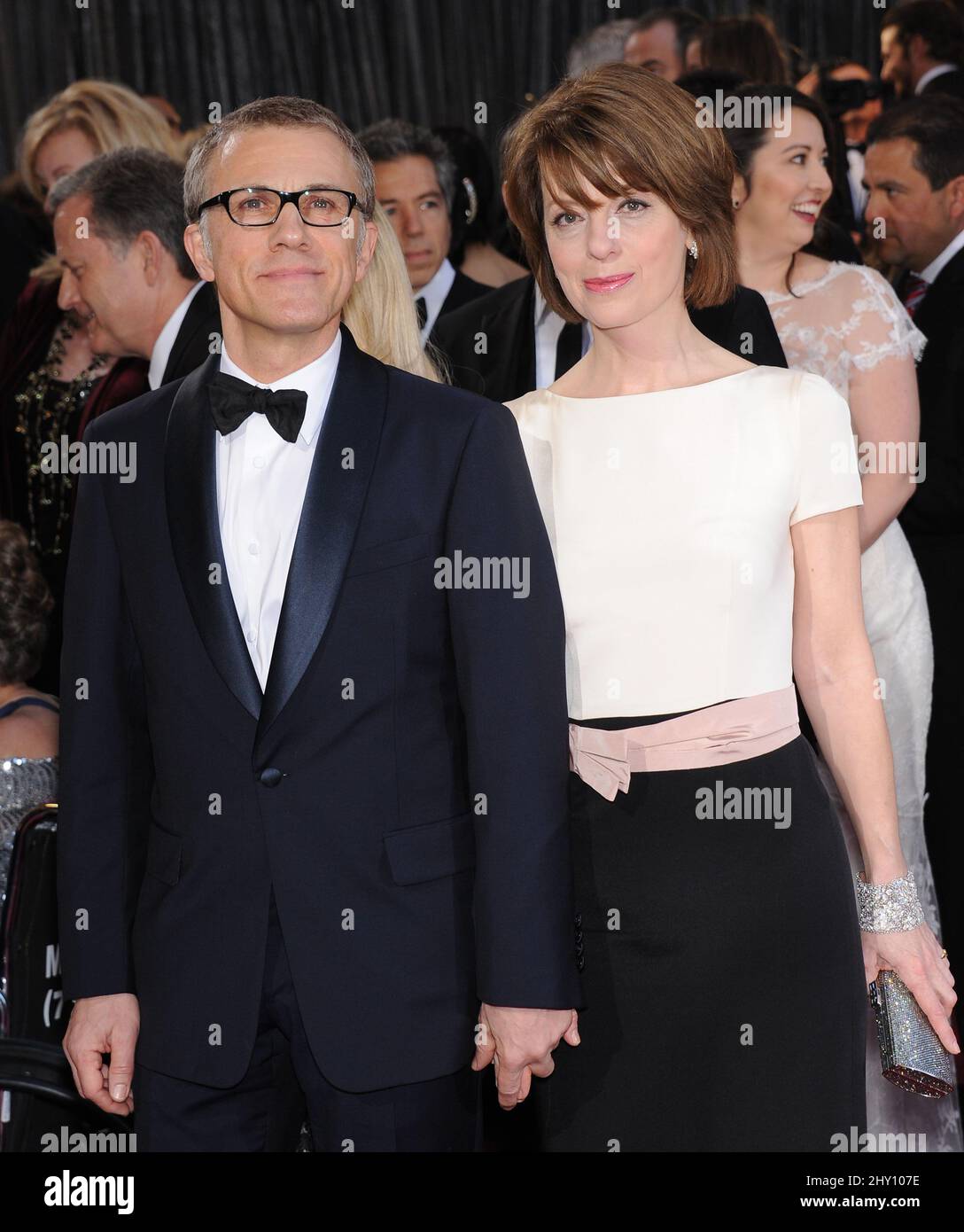 Christoph Waltz and Judith Holste attending the 85th Annual Academy ...
