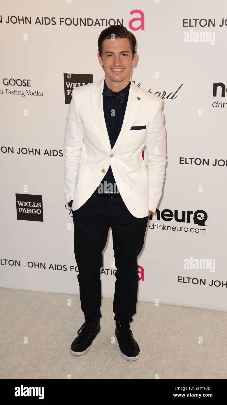 Asher Monroe attending the Elton John AIDS Foundation Academy Awards ...