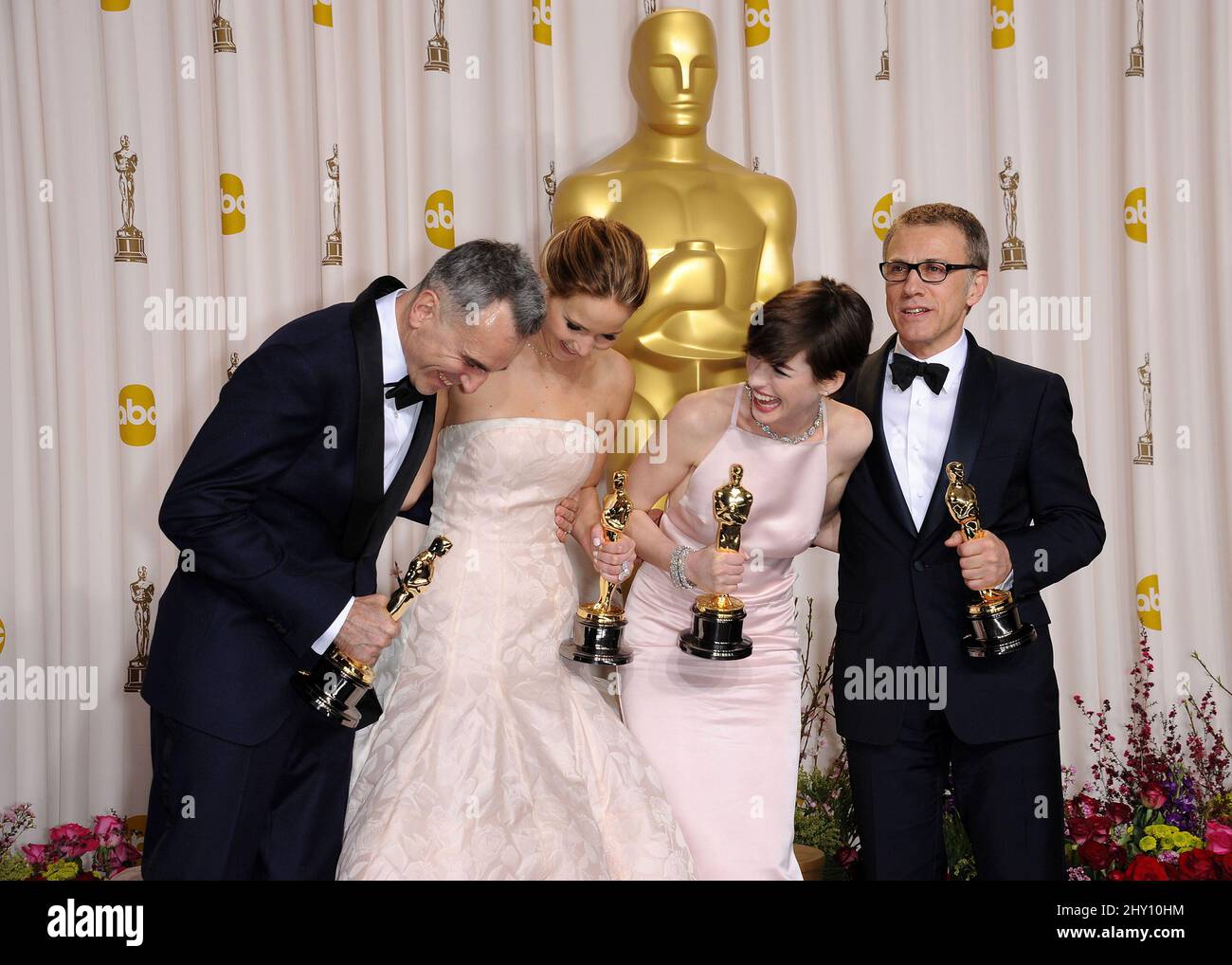 Daniel Day Lewis, Jennifer Lawrence, Anne Hathaway & Christoph W ...