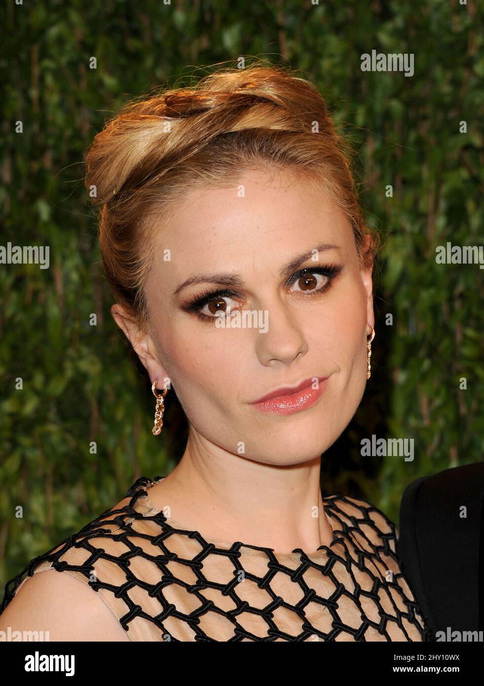 Anna Paquin attends the Vanity Fair Oscar Party 2013 held at the Sunset ...