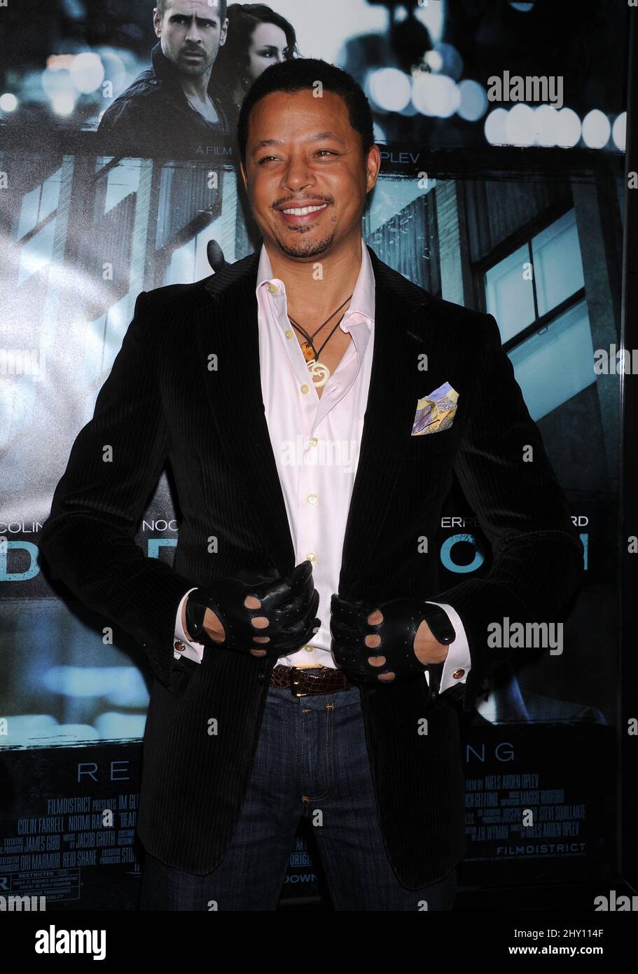 Terrence Howard attending the "Dead Man Down" World Premiere held at ...