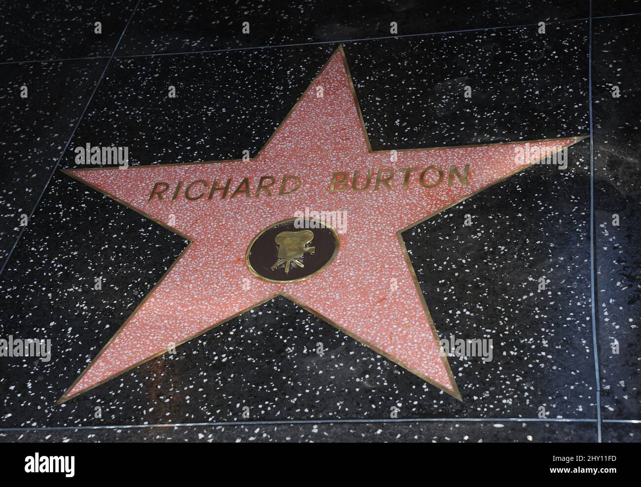 Richard Burton's Star pictured as Richard Burton is honored with a star ...