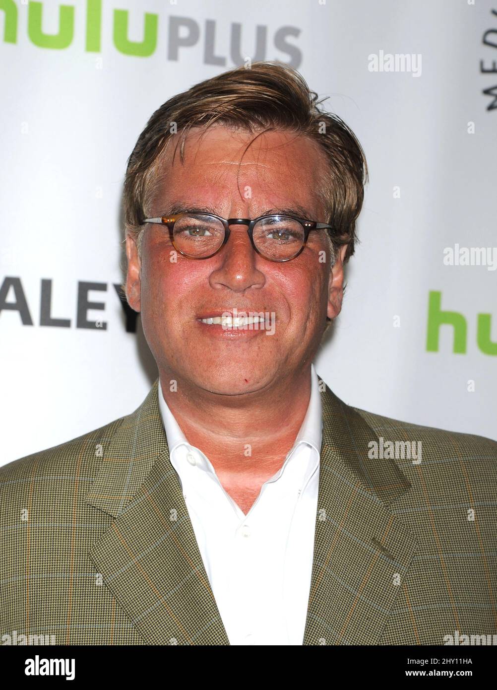 Aaron Sorkin attending the a screening of 'The Newsroom' held at the ...