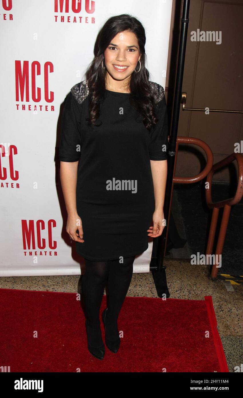 America Ferrera attending "Miscast", the MCC Theatre's Annual Musical ...