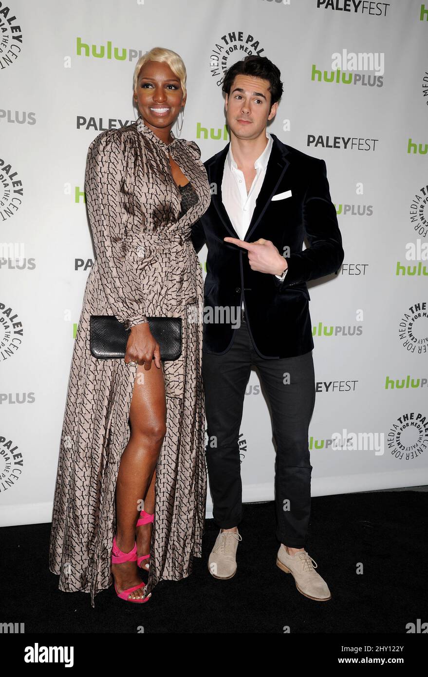 NeNe Leakes and Jayson Blair attending a photocall for "The New Normal ...
