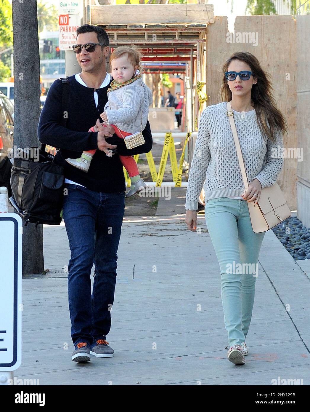 Jessica Alba, husband Cash Warren and daughter Haven heading put for ...