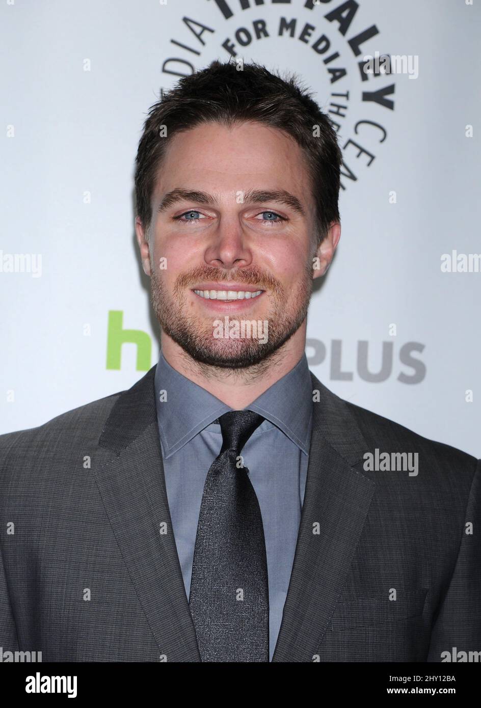 Stephen Amell attending a screening of 'Arrow' presented by The Paley ...