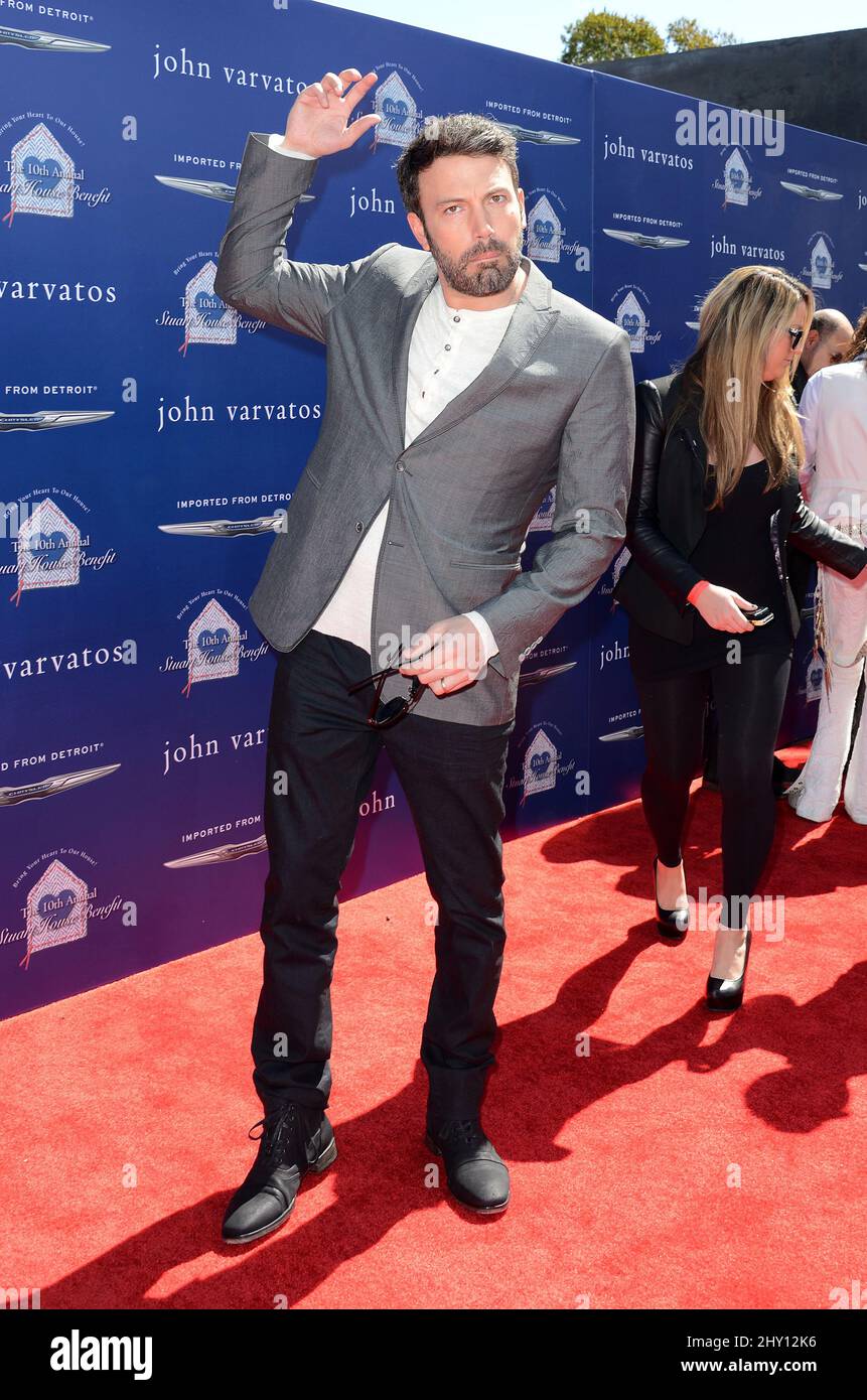 Ben Affleck at the John Varvatos 10th Annual Stuart House Benefit, John ...