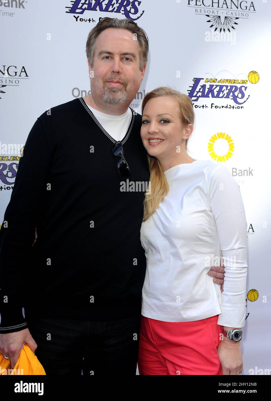 Wendi McLendon-Covey arriving at the 2013 Lakers Casino Night at Club ...