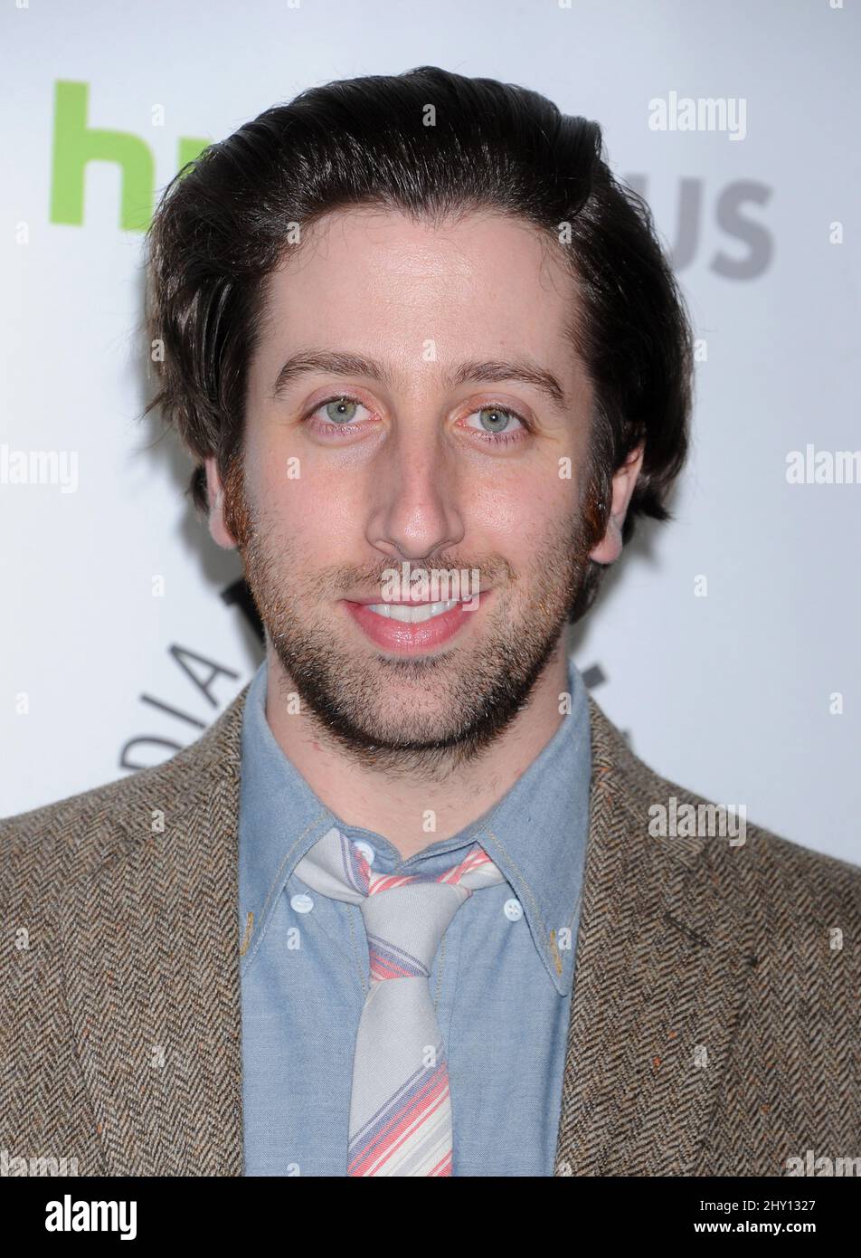Simon Helberg attending the presentation of 'The Big Gang Theory' at ...
