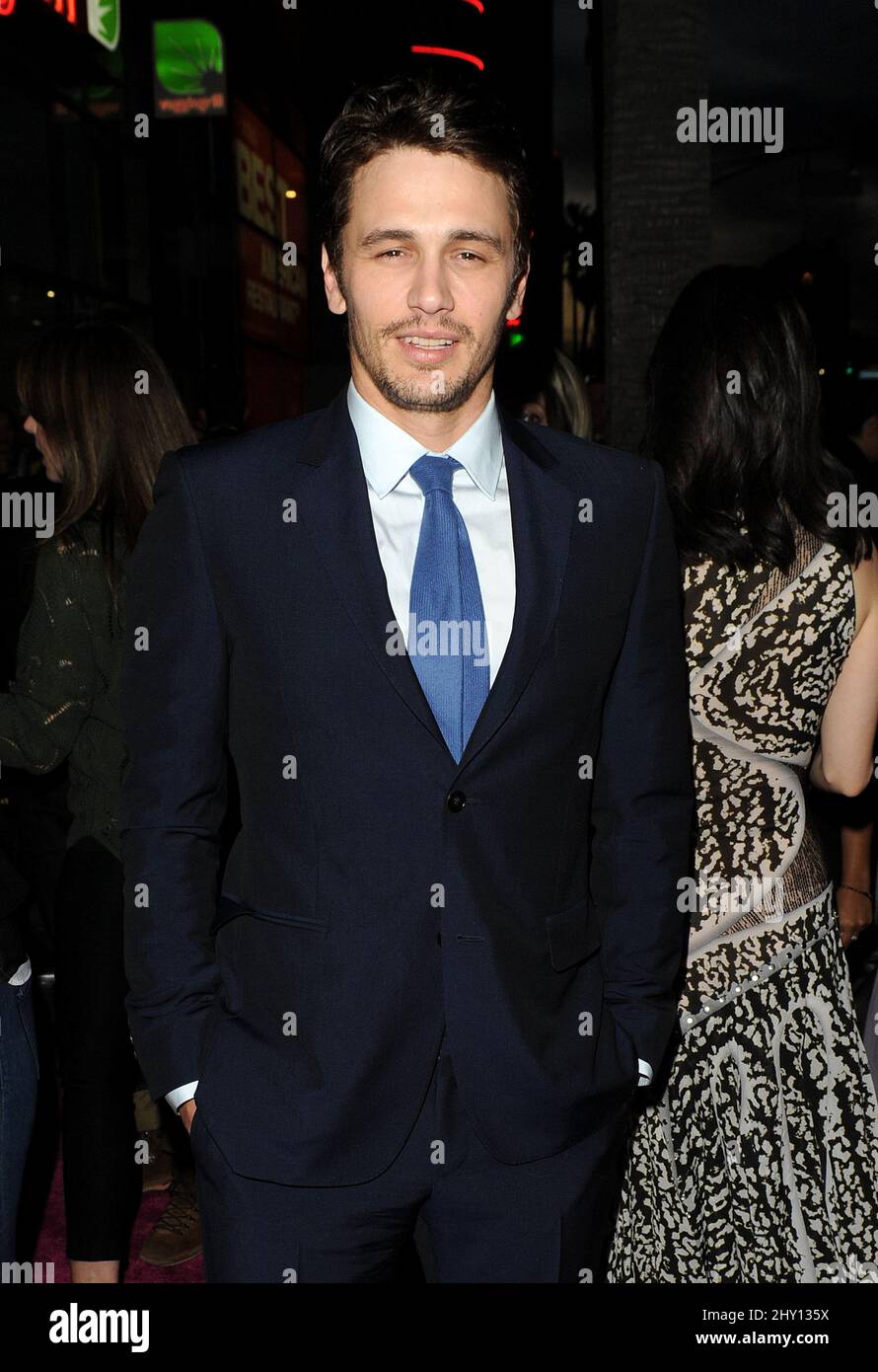 James Franco attends the Spring Breakers premiere held at the ArcLight ...