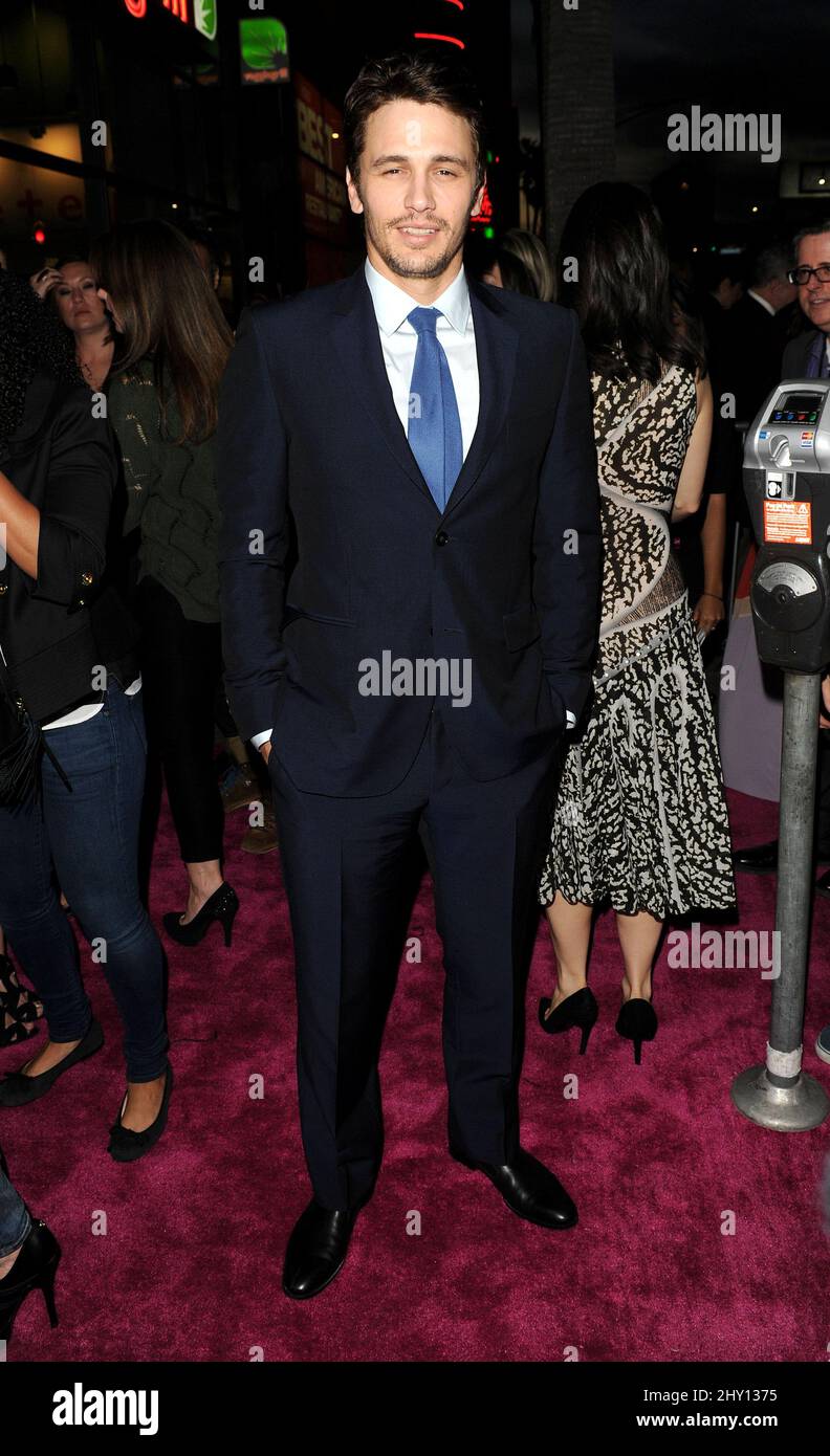 James Franco attends the Spring Breakers premiere held at the ArcLight ...