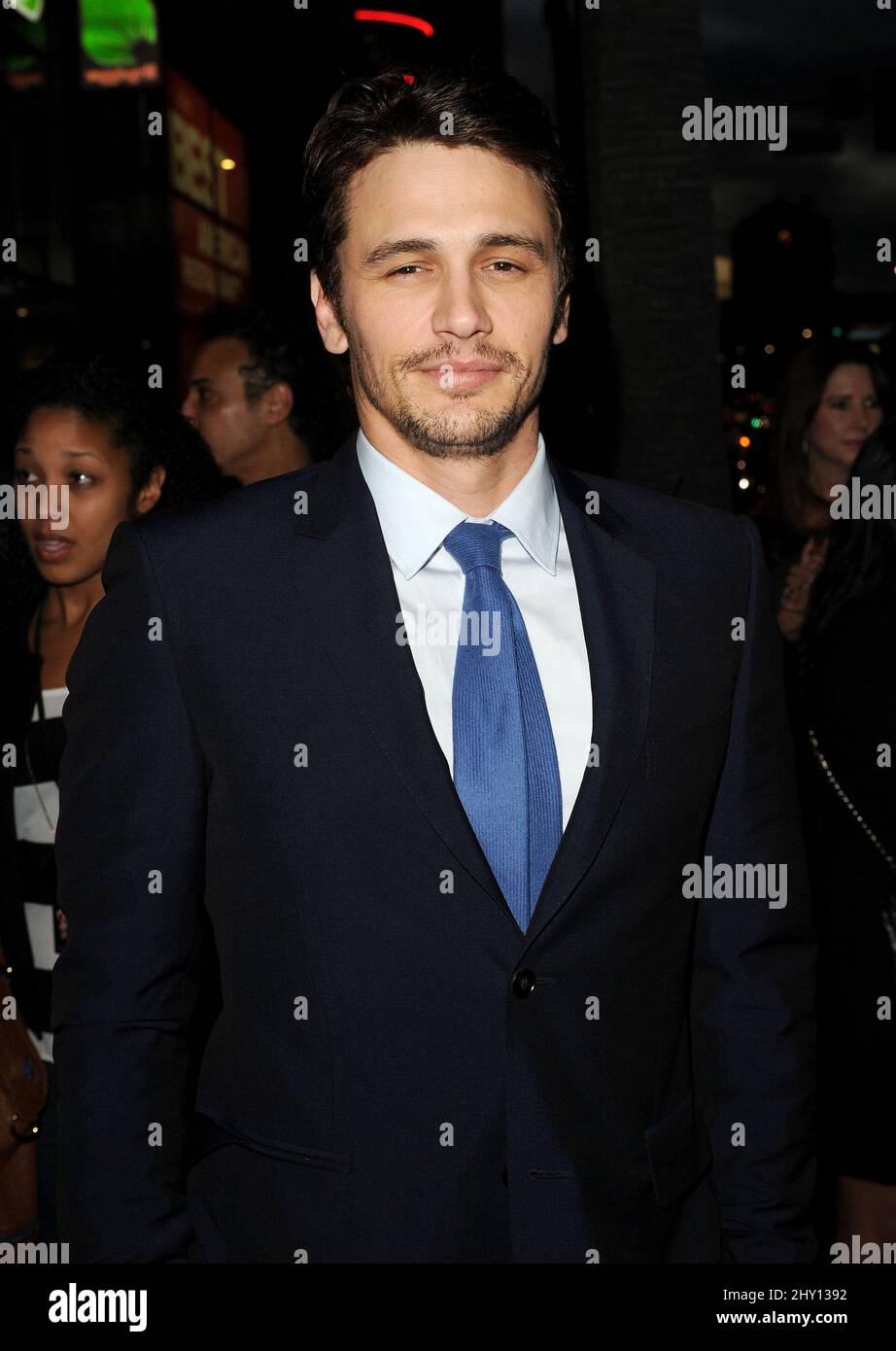 James Franco attends the Spring Breakers premiere held at the ArcLight ...