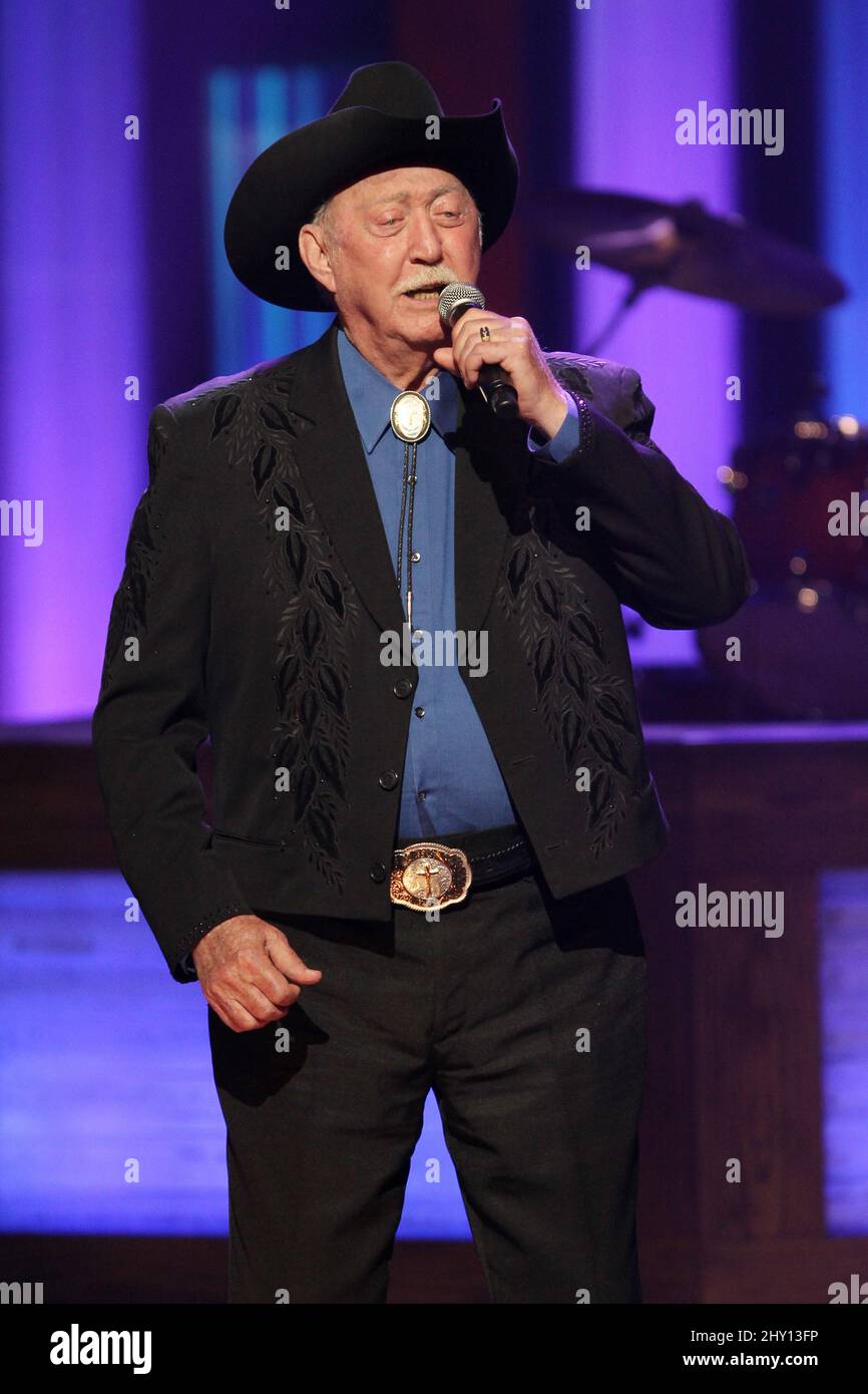 Jack Greene performs at the Grand Ole Opry 85th Birthday Bash at the ...