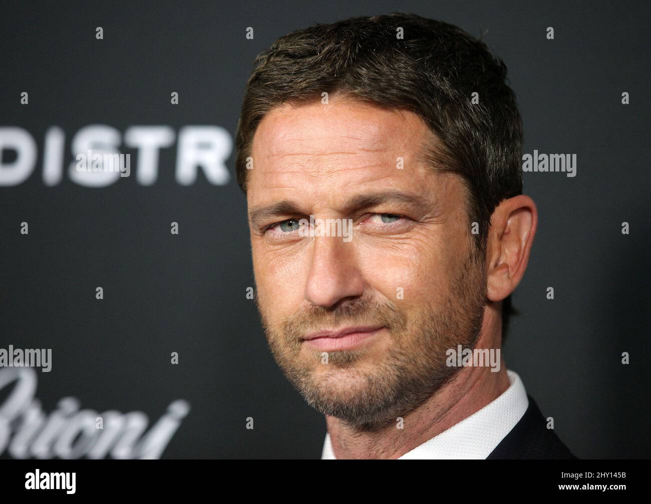 Gerard Butler attending the premiere of "Olympus Has Fallen" in Los ...