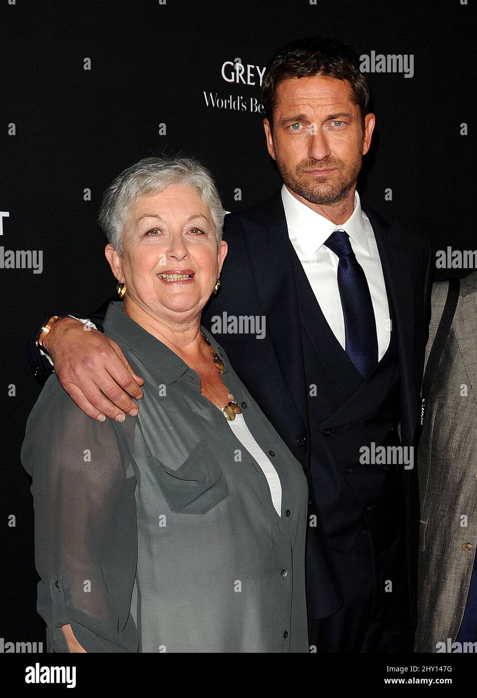 Gerard Butler Olympus Has Fallen Premiere