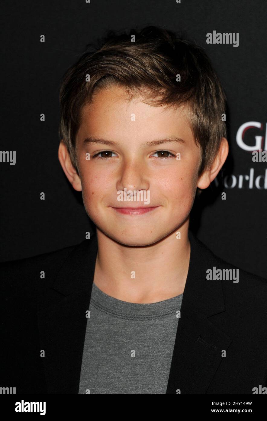 Finley Jacobsen attending the premiere of "Olympus Has Fallen" in Los ...